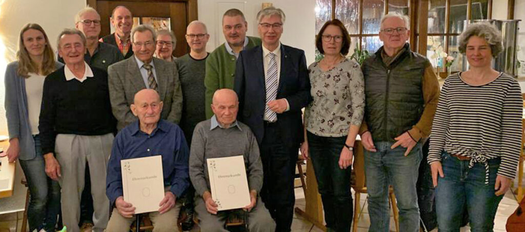 Dreimal 70 Jahre im Verein – Nachrichten am Ort