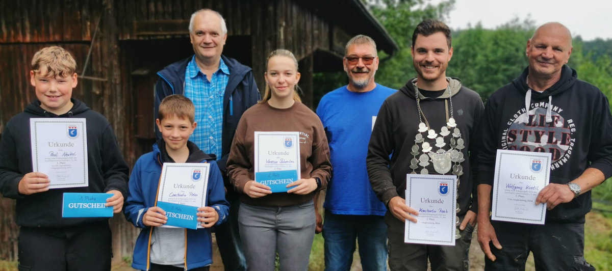 Paul Neukel Junganglerkönig, Konstantin Raab Anglerkönig 2024 ...