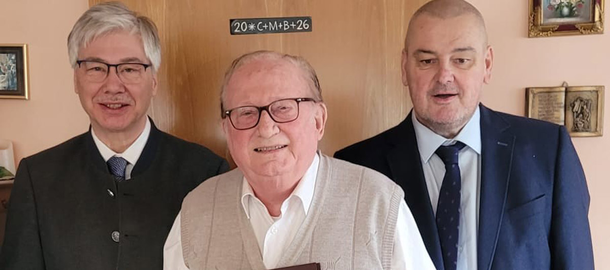 Dr. Mireck Prager feierte seinen 90. – Nachrichten am Ort